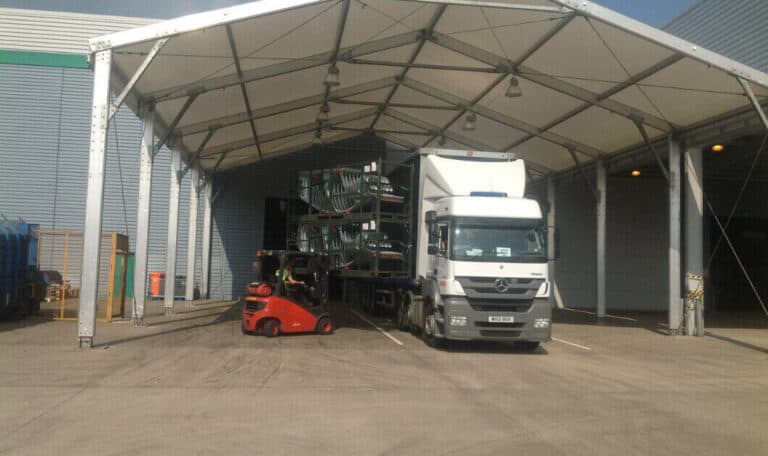 TEMPORARY CANOPIES / LOADING BAYS - Instant Space
